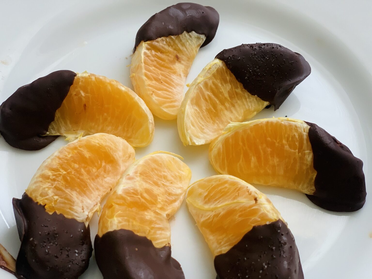 Chocolate Covered Orange Slices - Joanas World Recipes