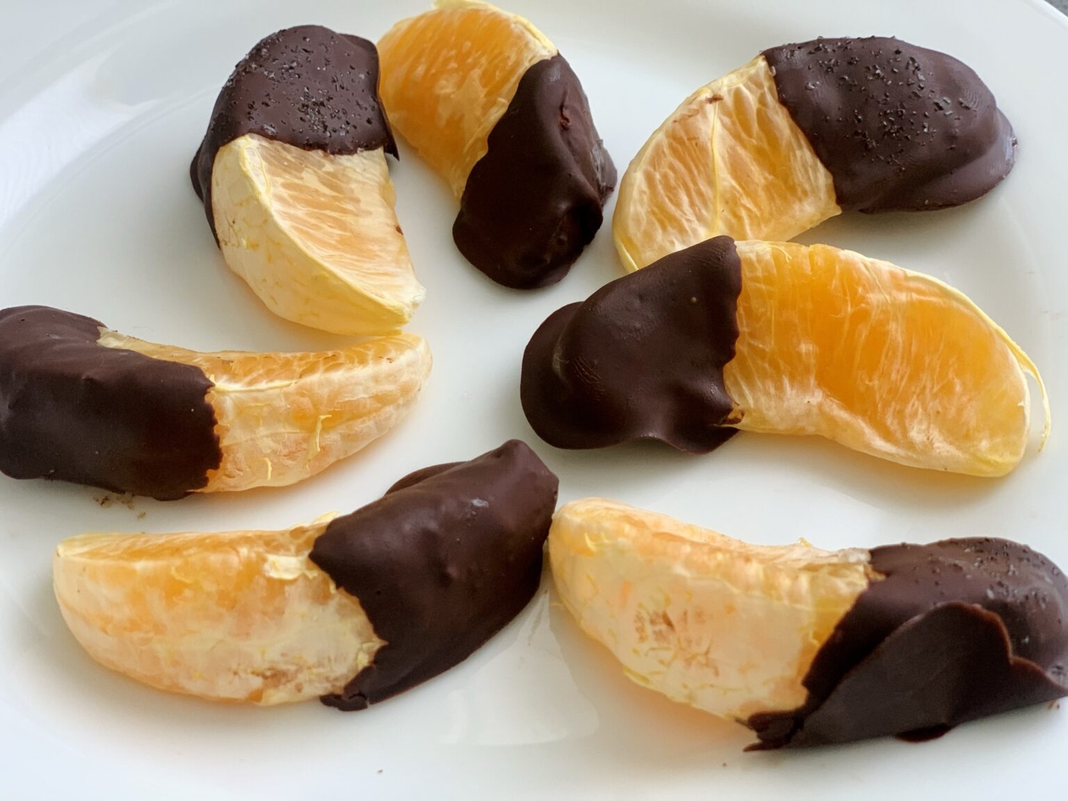 Chocolate Covered Orange Slices - Joanas World Recipes