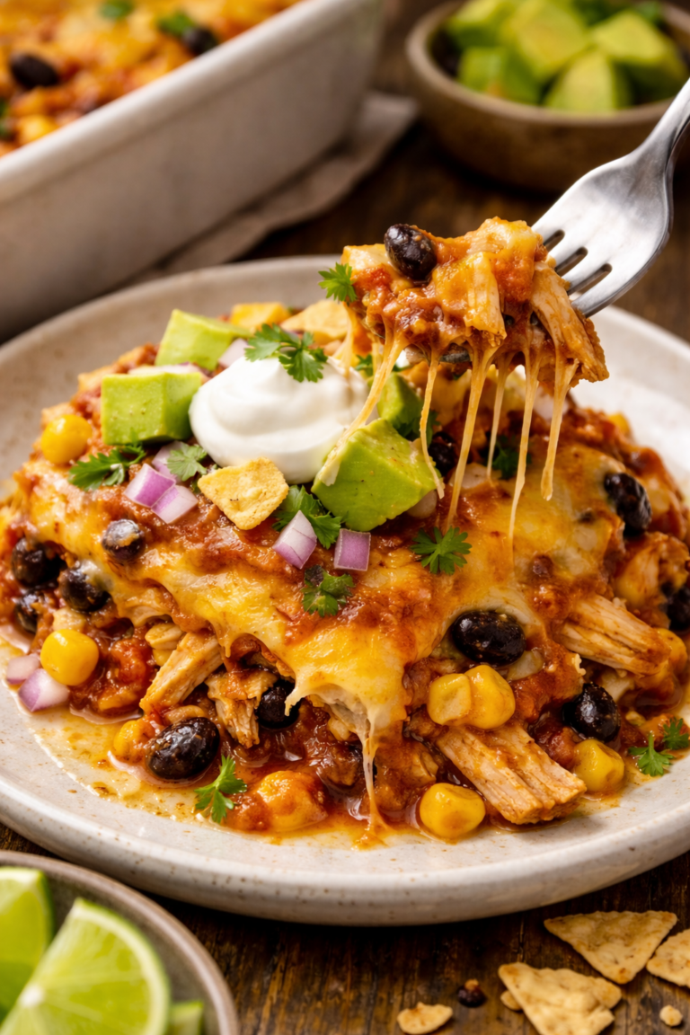Chicken Taco Dump Dinner - Joanas World Recipes