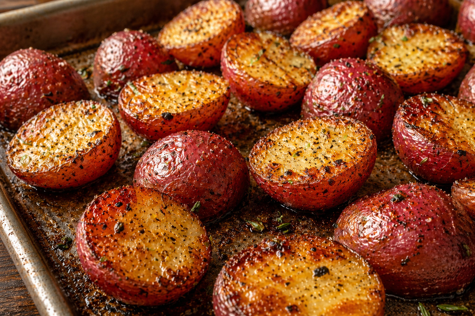 Roasted Red Potatoes - Joanas World Recipes